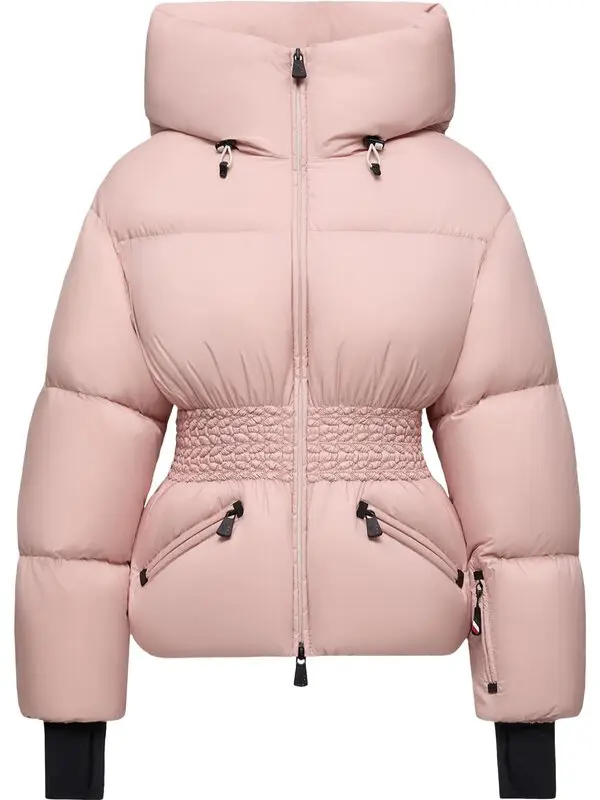 Moncler Wollemi Hooded Down Ski Jacket - Pink