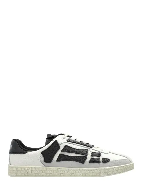 Amiri Pacific Bones Low Top Sneakers - White