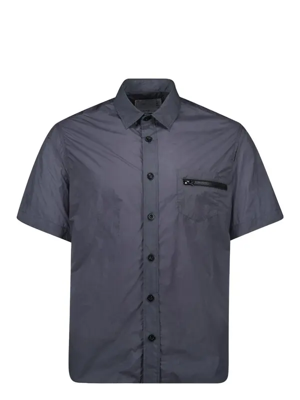 Sacai Short-sleeved Shirt - Black