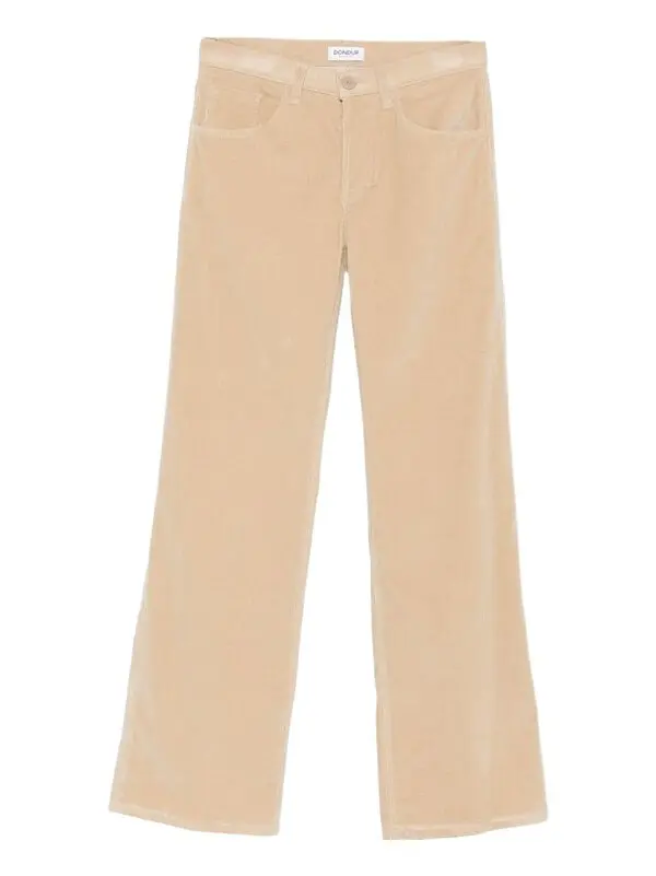 DONDUP Jacklyn Wide-leg Corduroy Pants - Nude