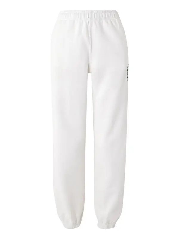 Polo Ralph Lauren Logo Embroidered Track Pants - White