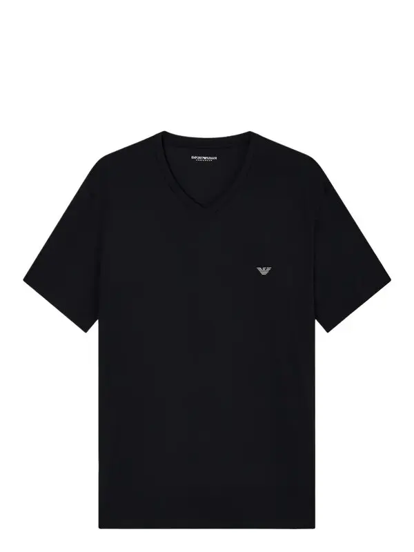 Emporio Armani Short-sleesleeved T-shirt - Black