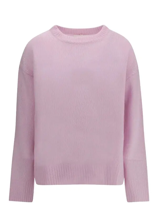 LISA YANG Ribbed Crewneck Sweater - Pink