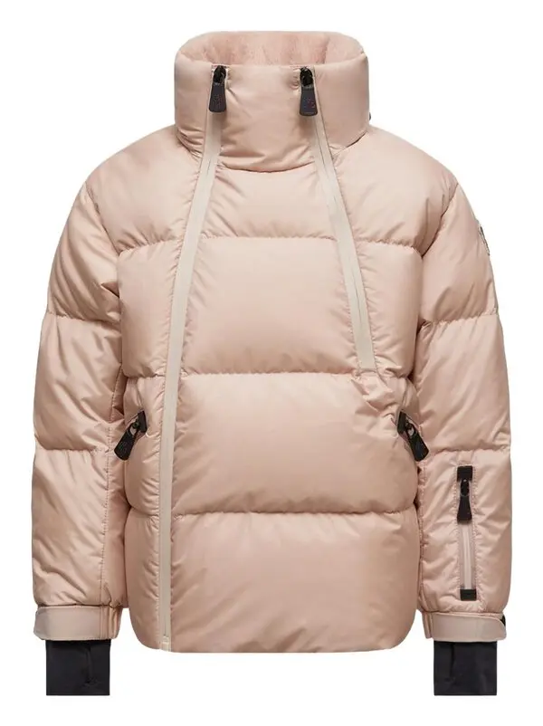 Moncler Uluguru Down Ski Jacket With Hood - Pink