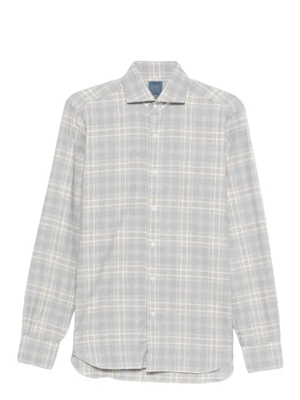 BARBA NAPOLI Long Sleeve Shirt - White