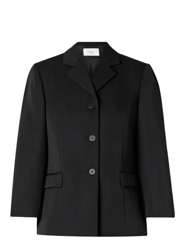 THE ROW Buttoned Jacket - Black