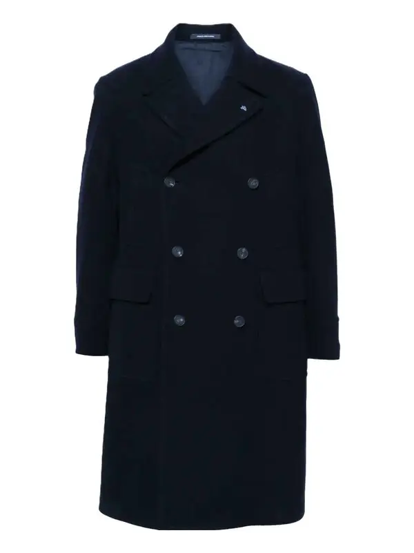 Tagliatore Double-breasted Coat - Black