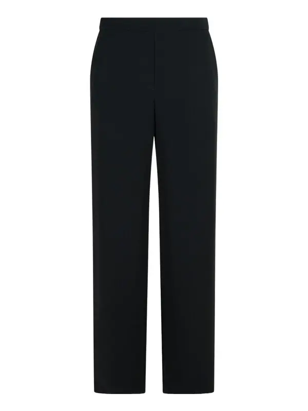 P.a.r.o.s.h Elasticated Waist Trousers - Black