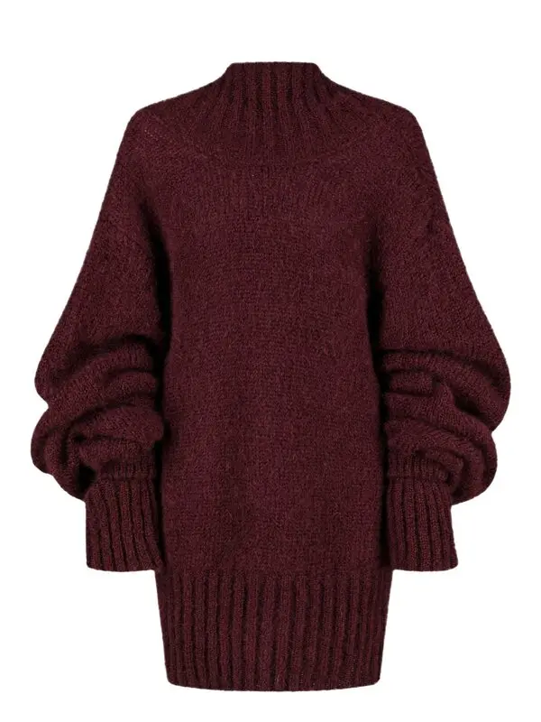 Dries Van Noten Long Sleeve Sweater - Brown