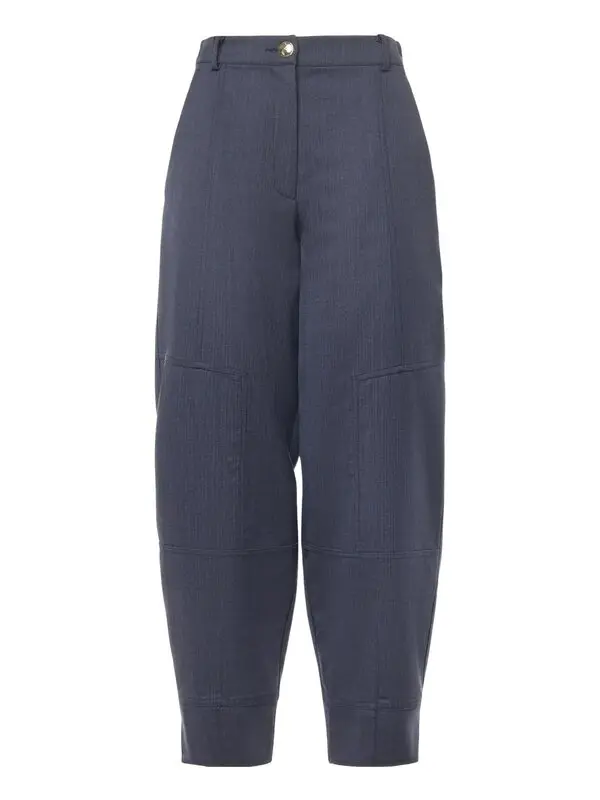 Pinko Straight Leg Trousers - Black