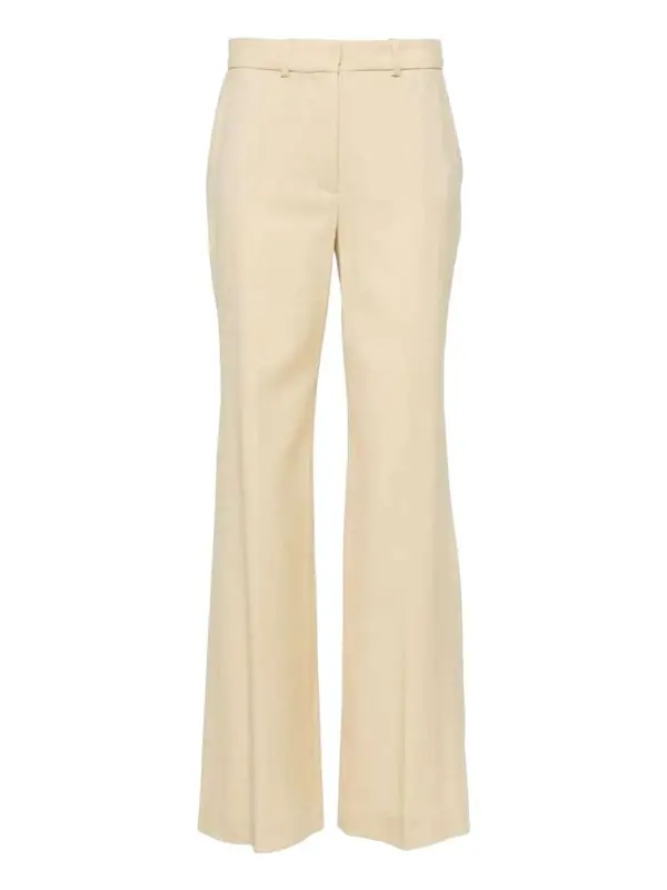 JOSEPH Pleated Zipper Casual Pants - Nude
