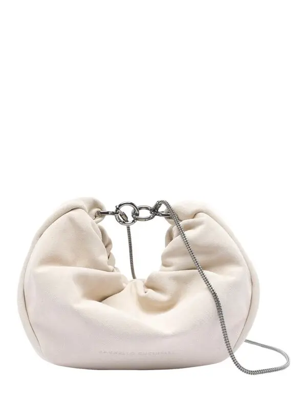 Brunello Cucinelli Chain-linked Shoulder Bag - Nude