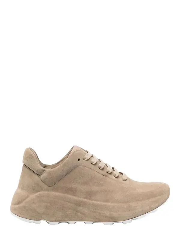 Roberto Del Carlo Sonia Leather Sneakers - Nude