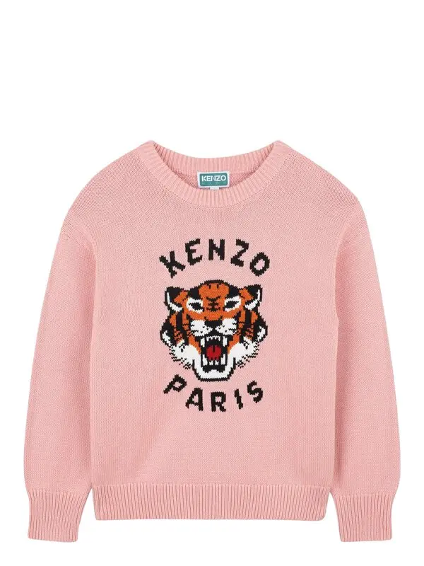 Kenzo Long-sleeved Sweater - Pink