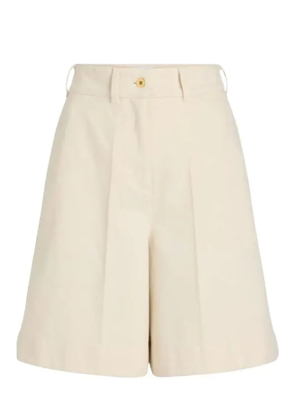 PATOU Tailored Shorts With Logo Embroidery - No