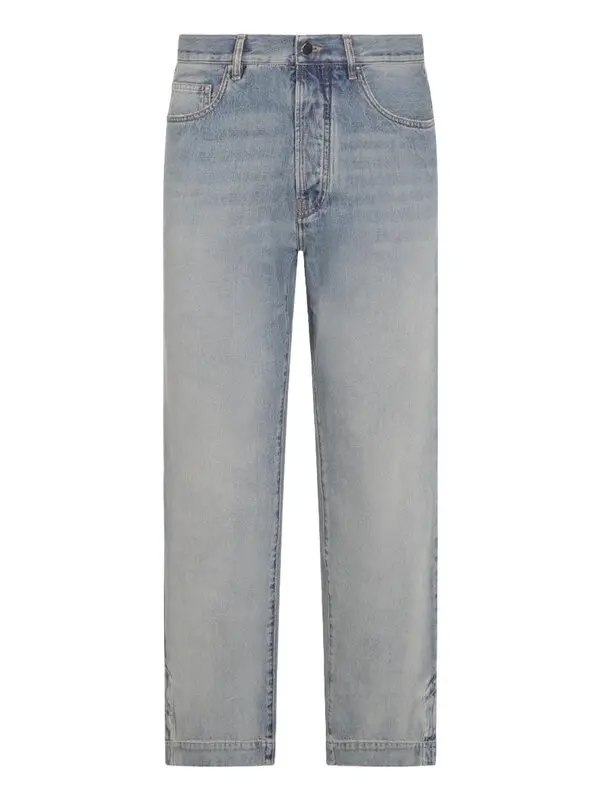 Amiri Straight Flared Jeans - Antique Indigo