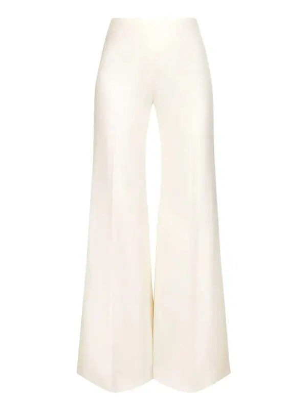 Nina Ricci Wool Trousers - Creme