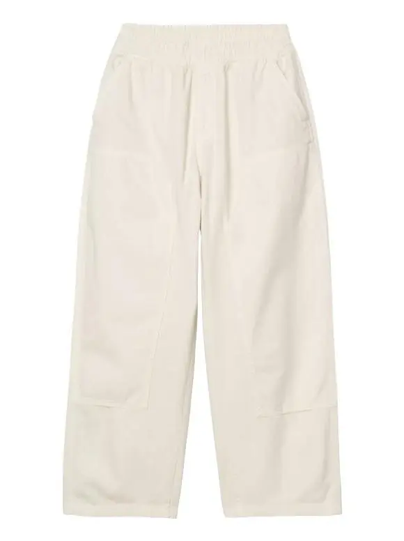 Carhartt Work In Progress Relaxed Fit Garment-dyed Pants - White