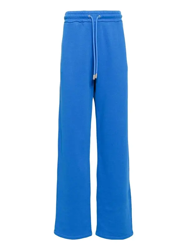 Off-White Drawstring Sweatpants - Blue