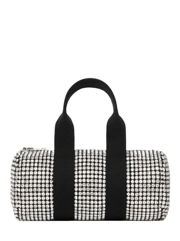 Alexander Wang Cruiser Crystal Mini Duffle Bag - White