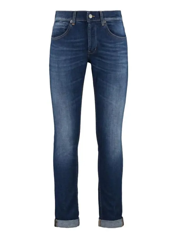 DONDUP George 5 Pocket Denim Jeans - Blue