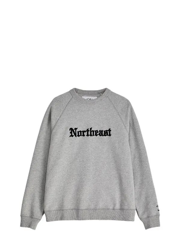 Barbour Crewneck Sweatshirt With Monogram Detail - Grey