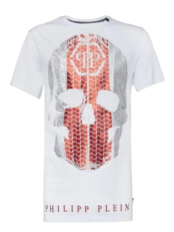 Philipp Plein Logo Details T-shirt - White