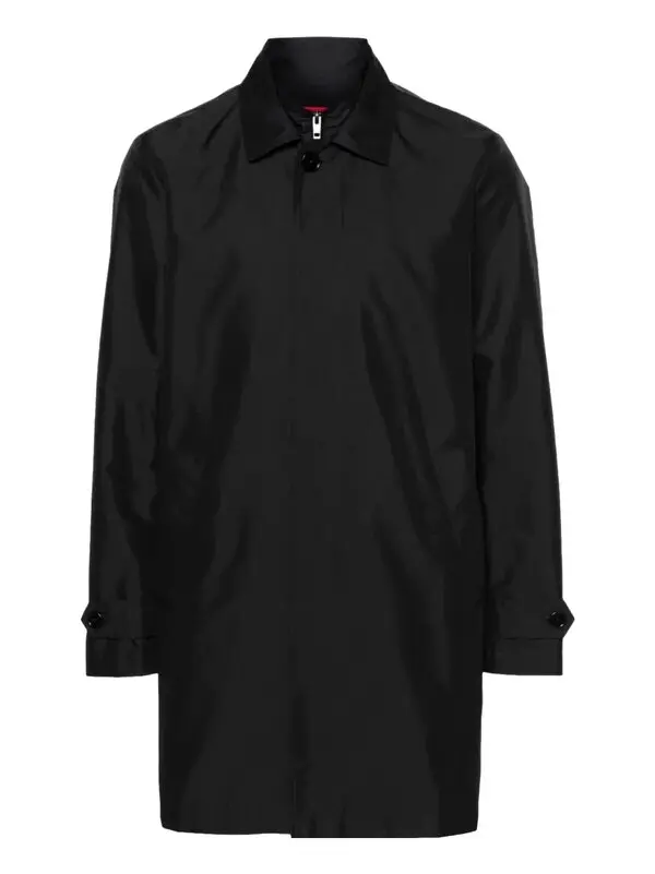 FAY Single-breasted Coat - Black