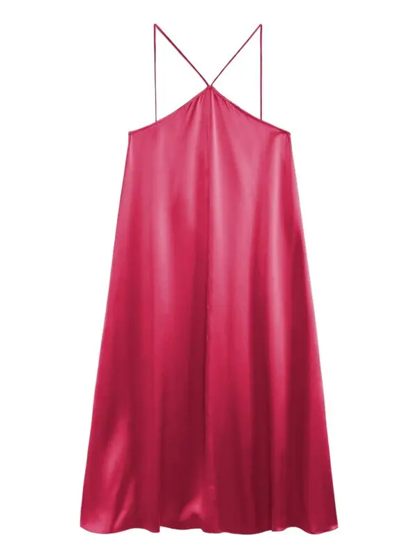 BY MALENE BIRGER Sleeveless Dress With Cutout Neckline - Red