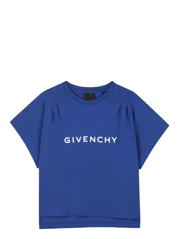 Givenchy Logo-print Short-sleeve T-shirt - Royal Blue