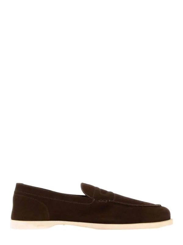 John Lobb Pace Slip-on Loafers - Brown