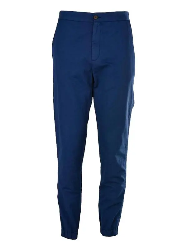Zegna Straight Casual Pants - Blue