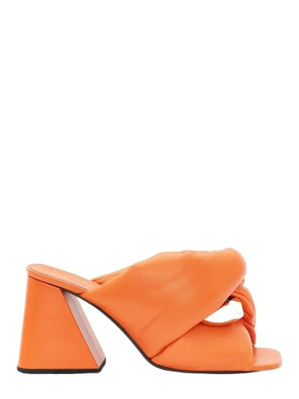 J.W.ANDERSON Logo High-heeled Sandals - Orange
