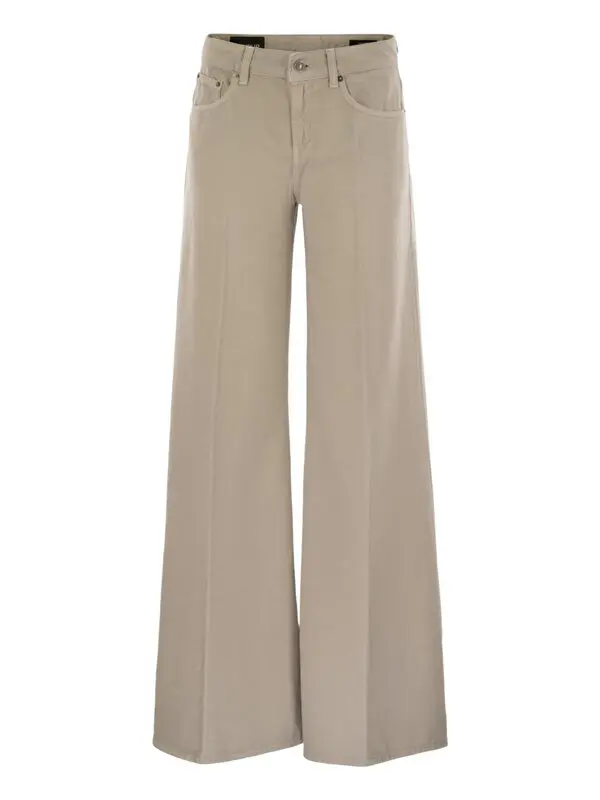 DONDUP Marlen Wide-leg Jeans - Nude