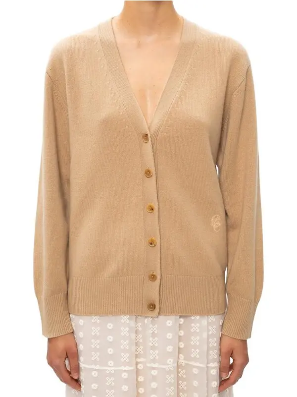 Chloé Knitted Cardigan - Nude