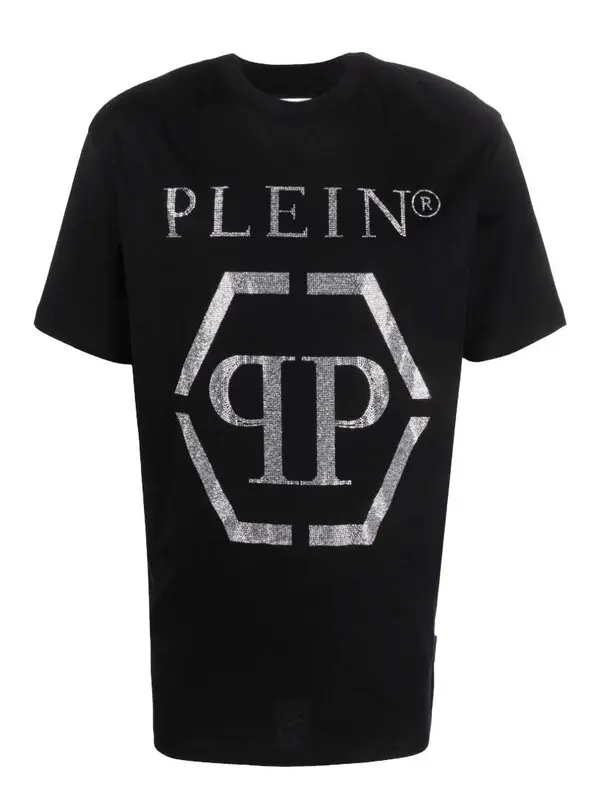 Philipp Plein Hexagon-logo T-shirt - Black