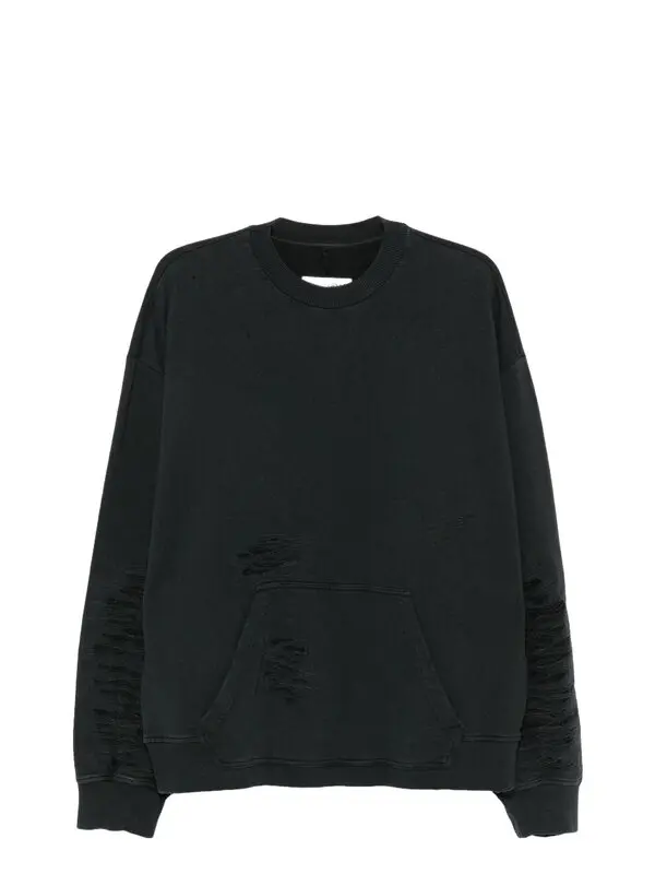 MAISON MARGIELA Distressed Sweatshirt - Black