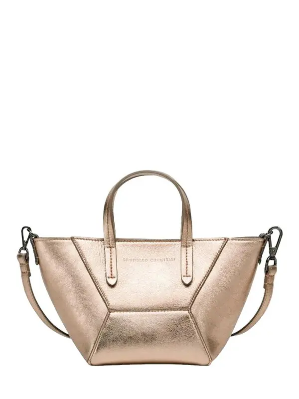 Brunello Cucinelli Mini Tote Bag - Hazelnut