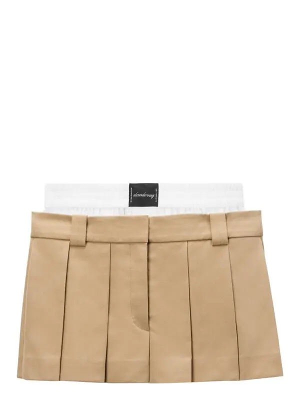 Alexander Wang Belted Skort - Beige