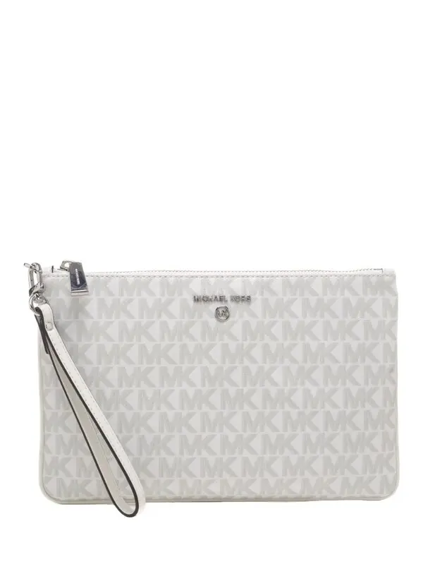 Michael Kors Jet Set Charm Wristlet - White