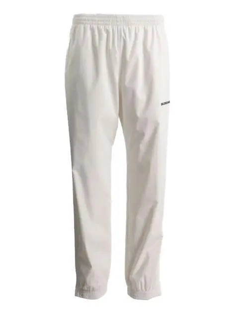 Balenciaga Elastic Cuff Trousers - White