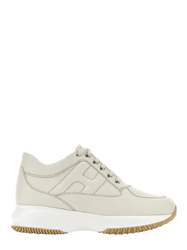 Hogan Interactive Lace-up Sneakers - Ivory