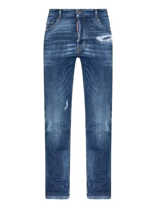 Dsquared2 Distressed Skinny Jeans - Blue