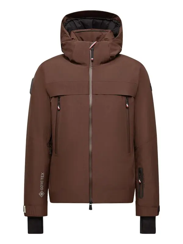 Moncler Balmhorn Zipped Jacket - Brown