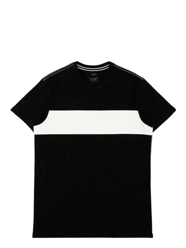 Emporio Armani Open-necked Shirt - Black
