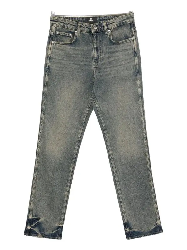 REPRESENT Stretched Straight-leg Jeans - Blue