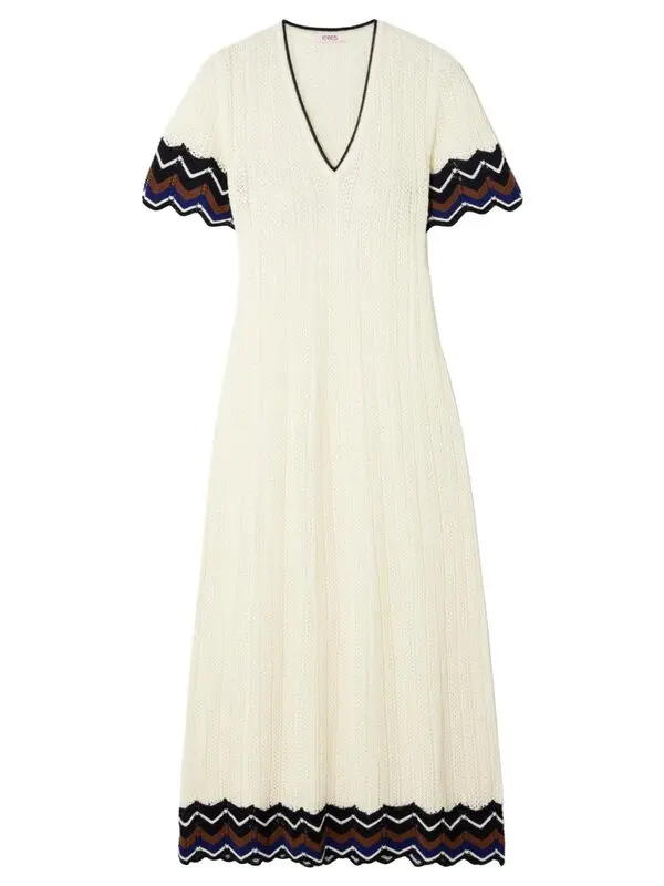 ERES Luna Crochet Dress - White