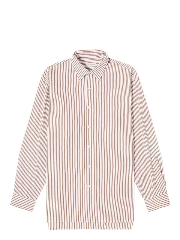 Dries Van Noten Long-sleeved Shirt - White