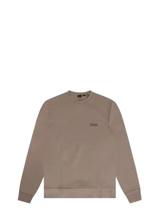 Hugo Boss Long-sleeved Sweatshirt - Brown