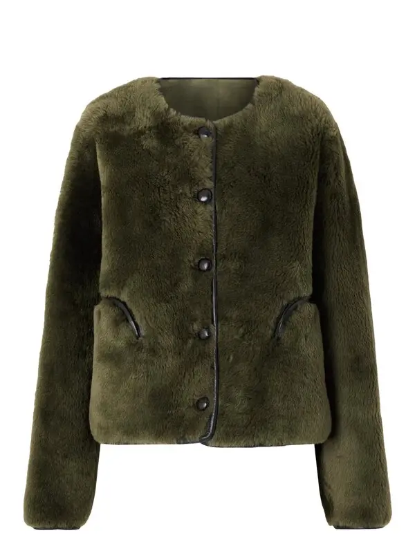 BLAZÉ MILANO Long-sleeved Reversible Jacket - Green